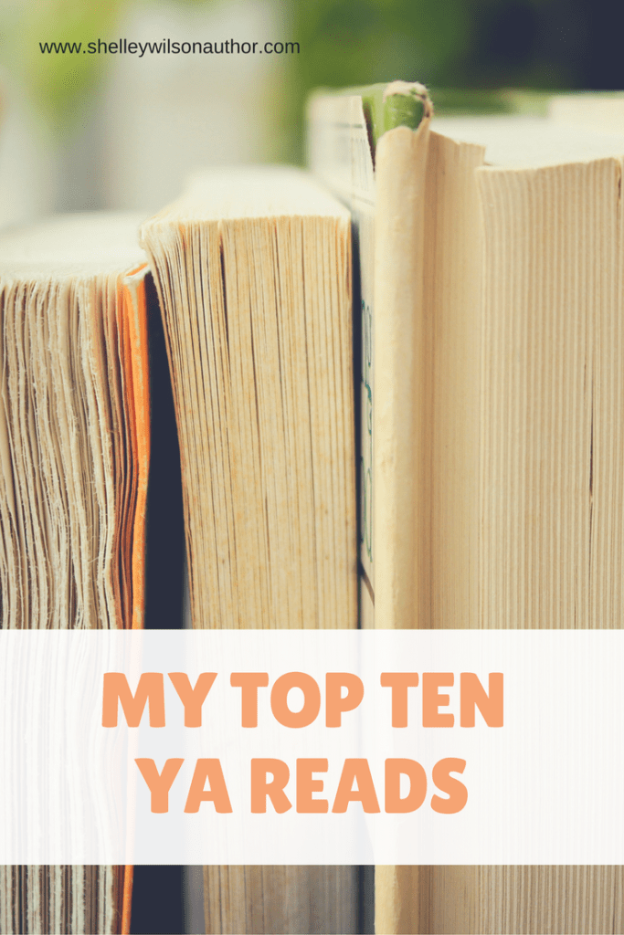 My Top Ten #YA Reads #amreading – Shelley Wilson Author